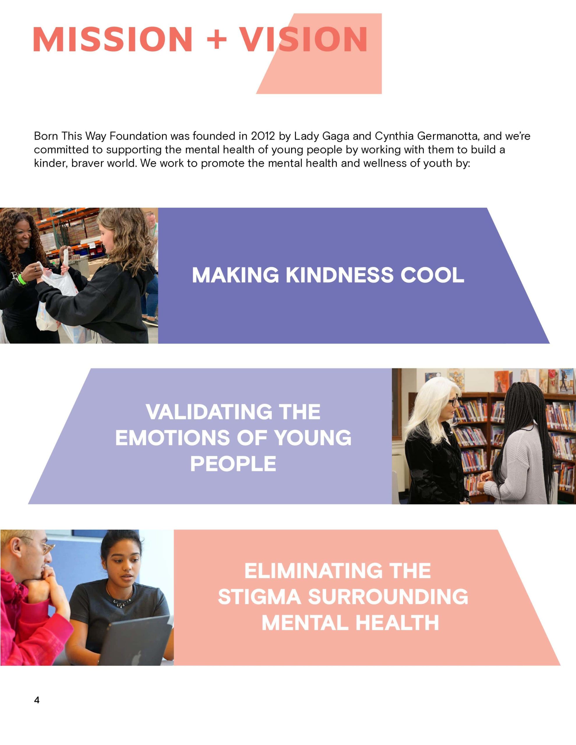 Our Impact - Born This Way Foundation