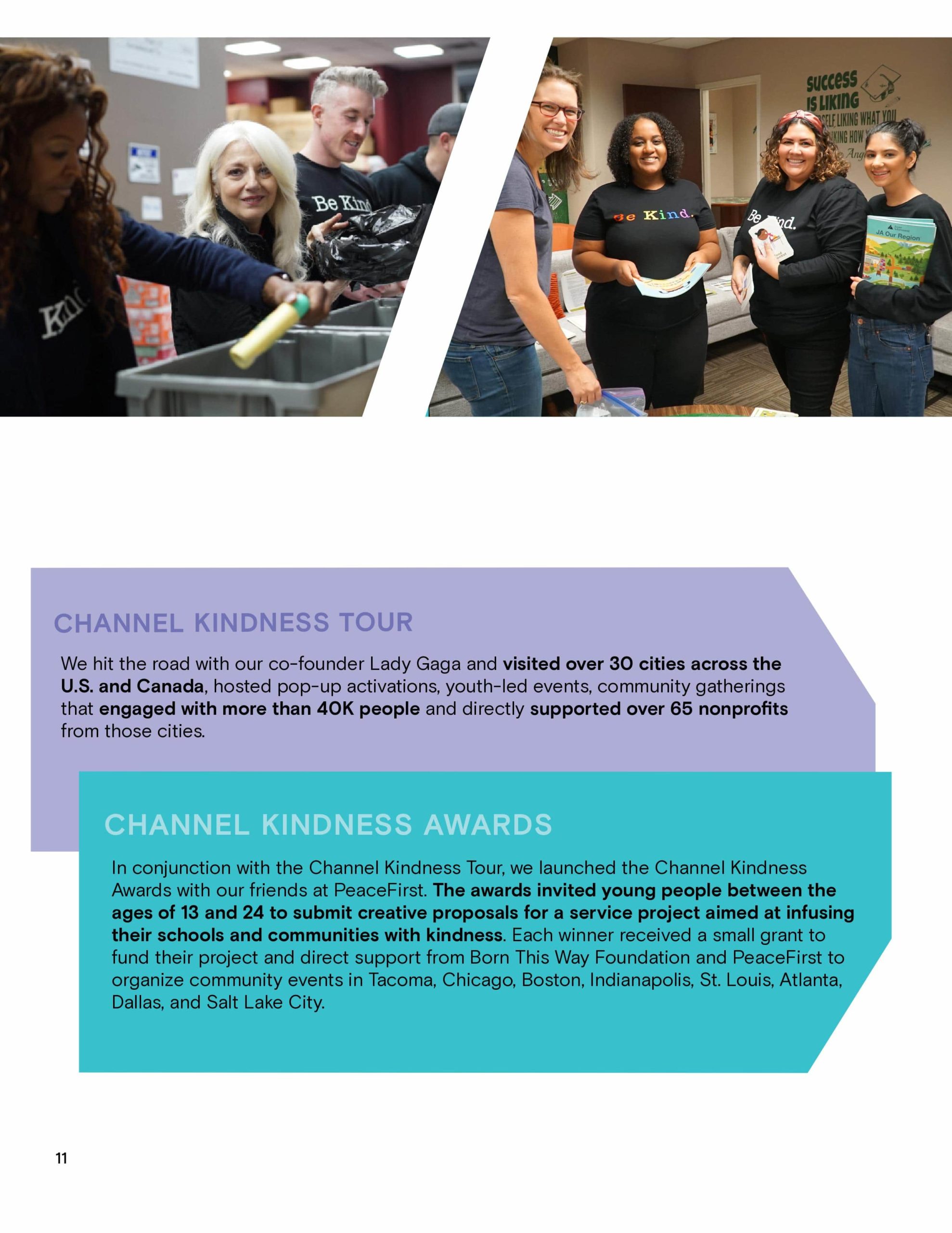 Our Impact - Born This Way Foundation